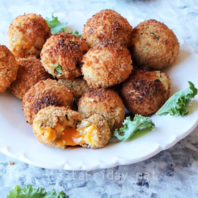 Cheesy Colcannon Balls