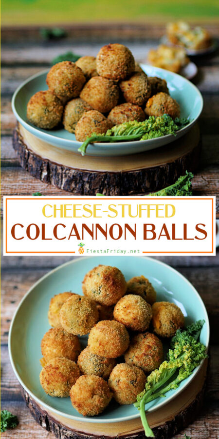 Cheesy Colcannon Balls